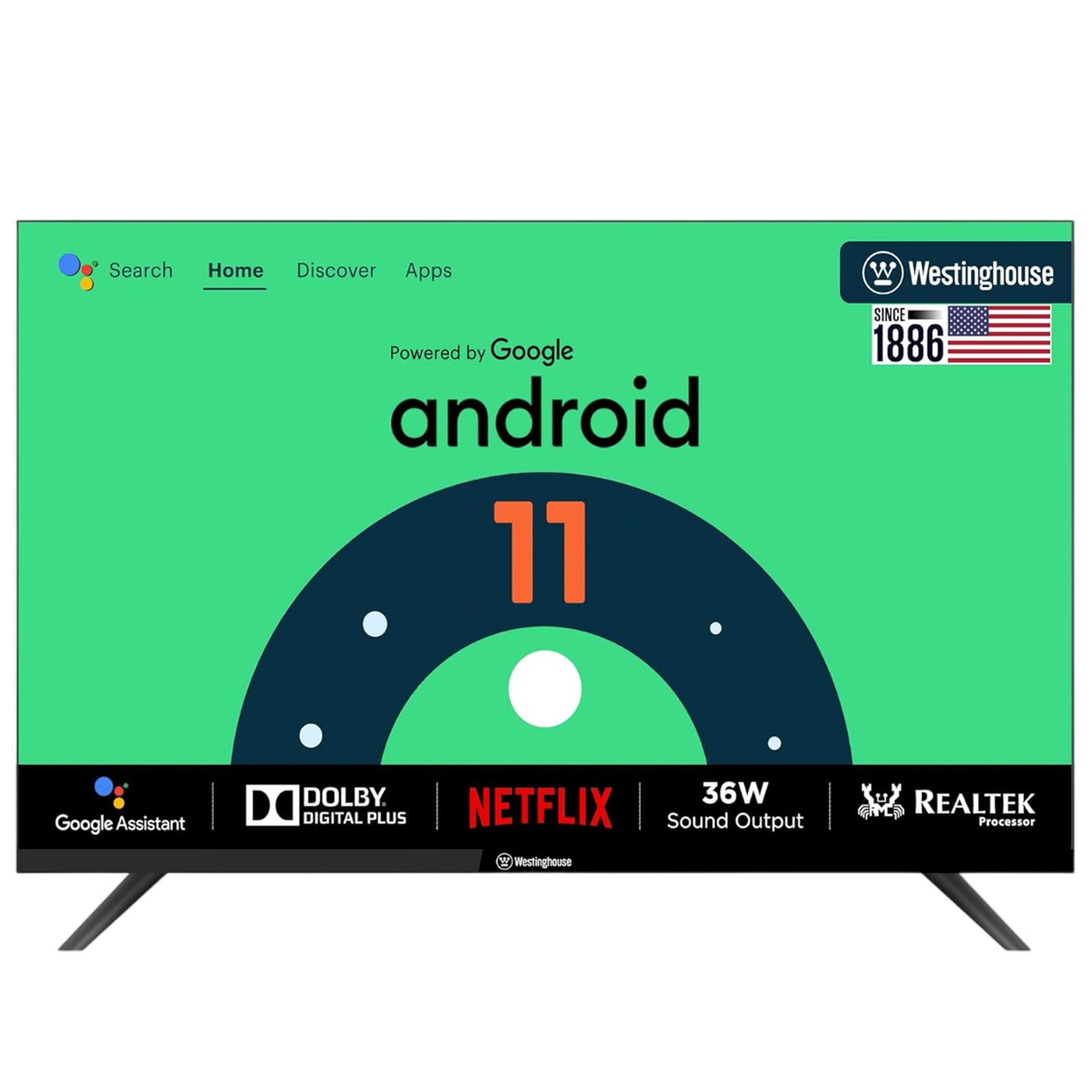 Westinghouse W2 Series 100 Cm 40 Inch Full Hd Led Smart Android Tv